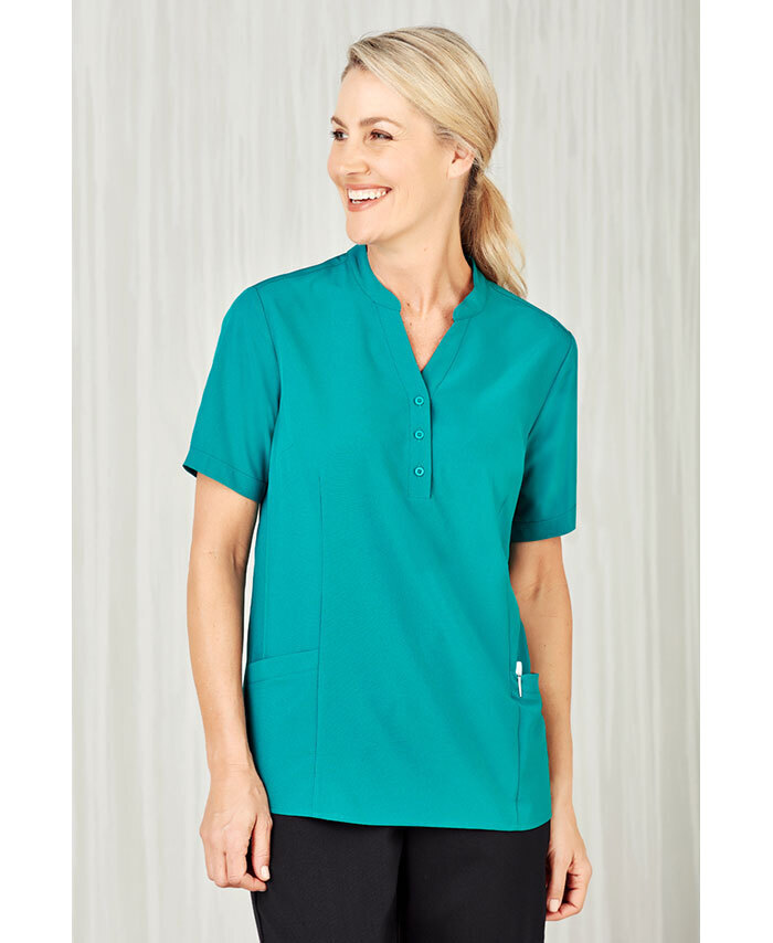 Florence Womens Plain S/S Tunic | Healthcare | Biz Care