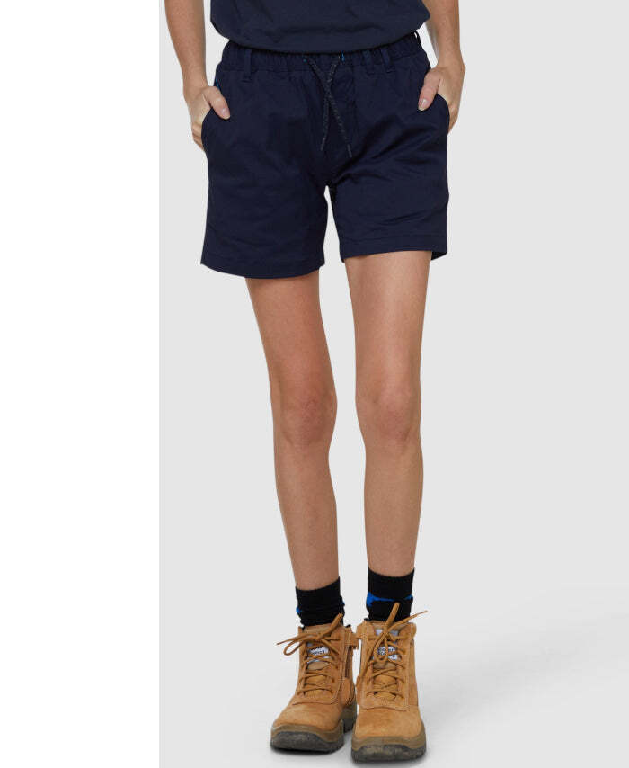 WOMENS ELASTIC LIGHT SHORT - Elwood Work Division