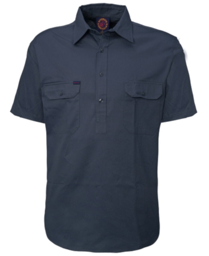 Closed Front Shirt - Short Sleeve | Workwear Shirts | Ritemate Workwear