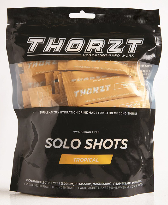 Sugar Free Solo Shot - 50 x 3gm Sachets - Tropical | Thorzt